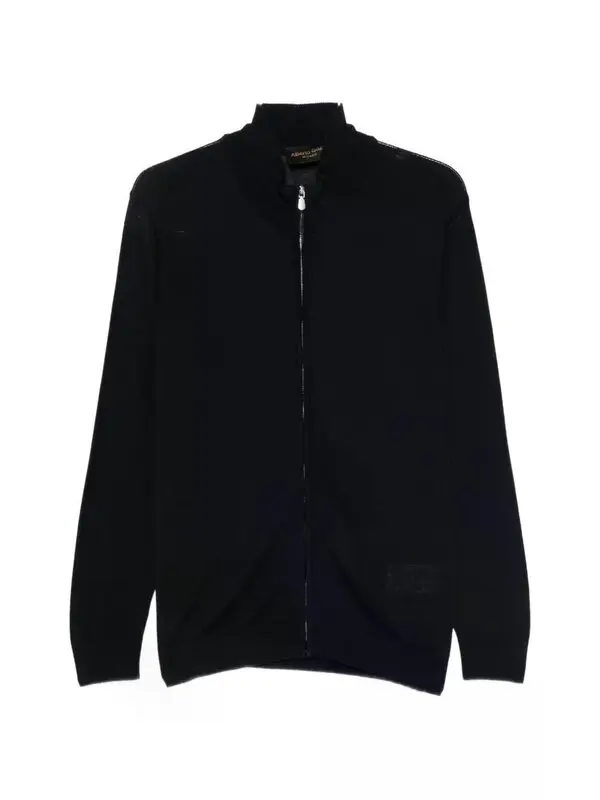 ALBERTO GOZZI Zip-up Wool Cardigan