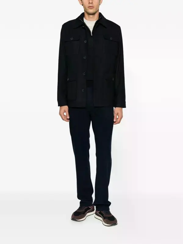ALBERTO GOZZI Elasticated Straight-leg Trousers