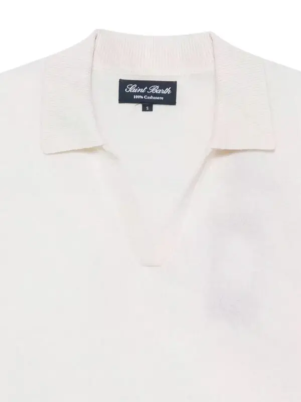 MC2 SAINT BARTH Cashmere Polo Sweater