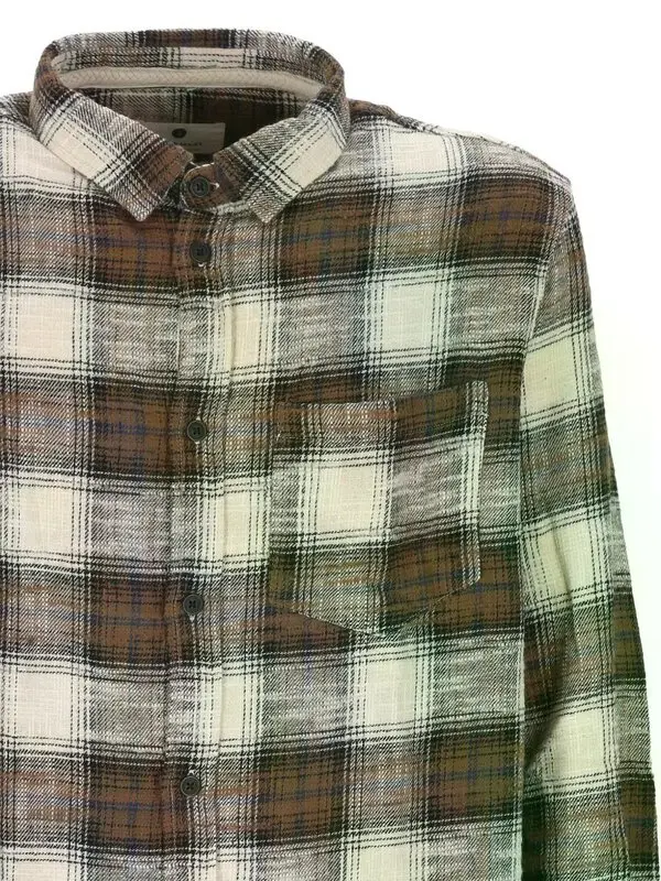 ANERKJENDT Check-pattern Patch-pocket Shirt