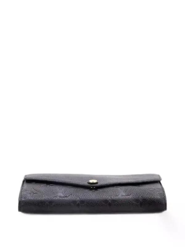 LOUIS VUITTON Sarah Wallet Nm Monogram Empreinte Leather Small Wallets