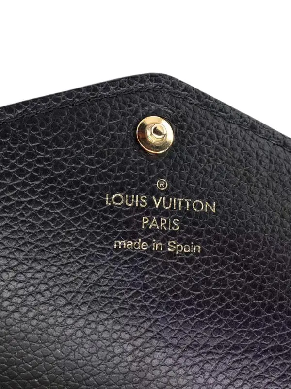 LOUIS VUITTON Sarah Wallet Nm Monogram Empreinte Leather Small Wallets