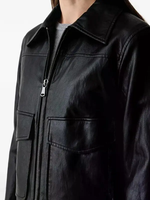Sisley Flap-pocket Zip-up Jacket