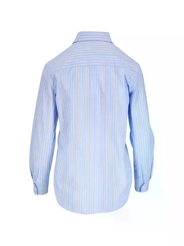NILI LOTAN Raphael Vertical-stripe Shirt