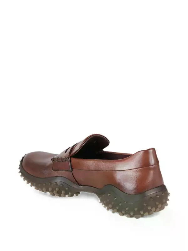 Miu Miu Leather Loafers