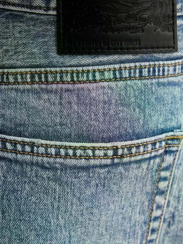 Sisley Acid-wash Jeans