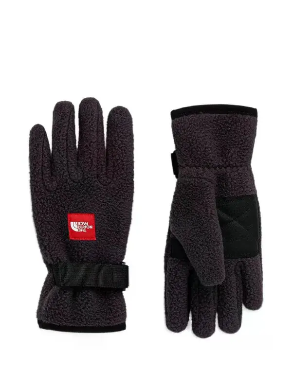 The North Face Tnf Red Box Fleece Gloves - Grey