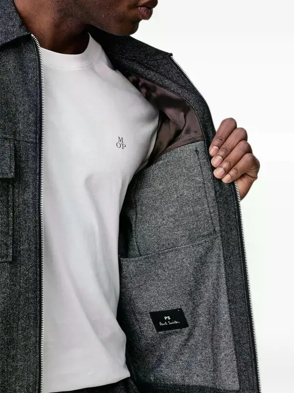 Paul Smith Flannel Zip-up Jacket