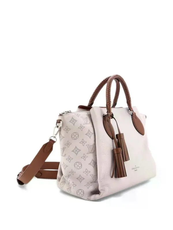 LOUIS VUITTON Haumea Handbag Mahina Leather Satchel