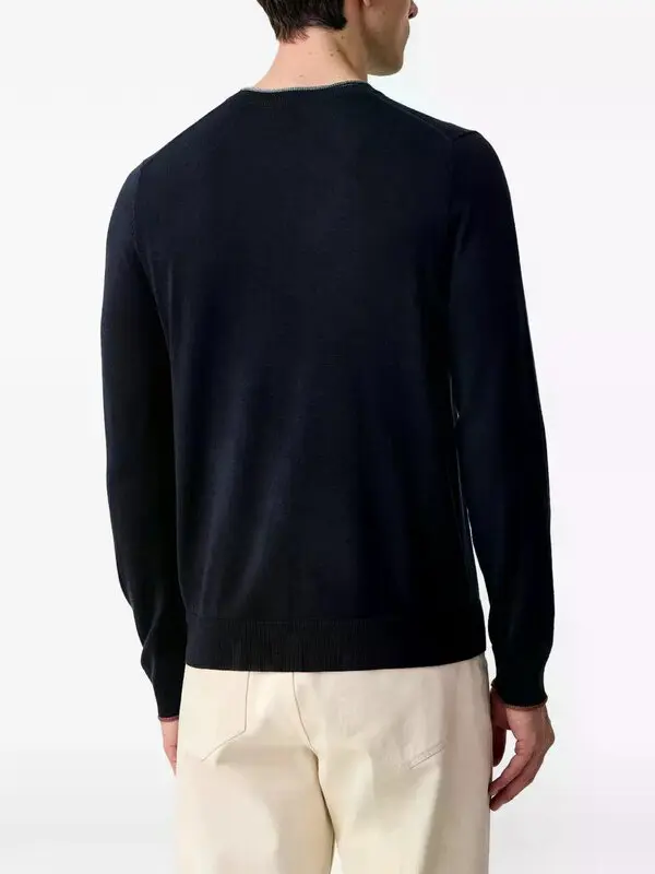 Paul Smith Contrast-trim Sweater