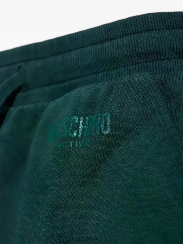Moschino Logo-tape Track Shorts