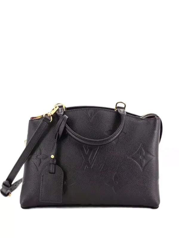 LOUIS VUITTON Petit Palais Handbag Monogram Empreinte Giant Satchel