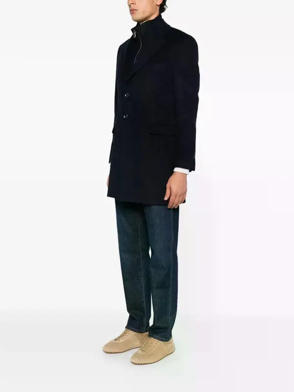 ALBERTO GOZZI Single-breasted Wool Coat