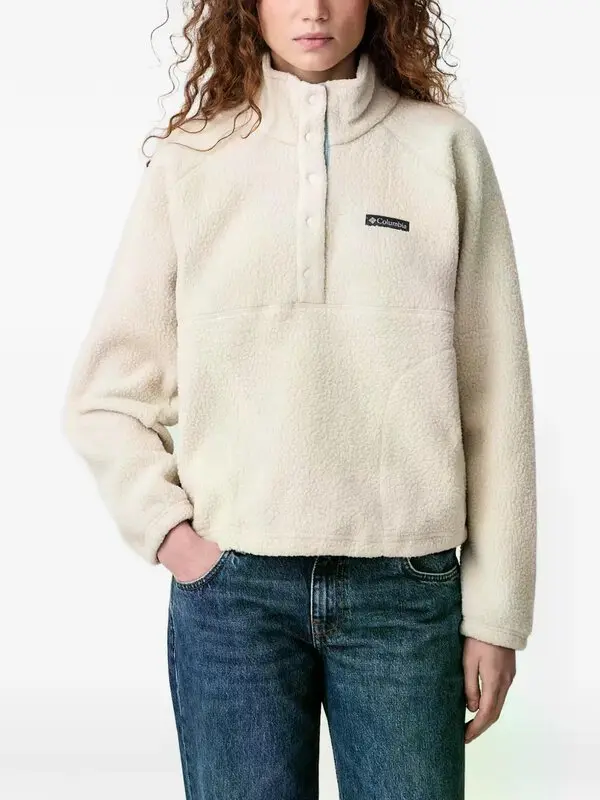 Columbia Jasper Ridge™ Fleece-texture Press-stud Sweater