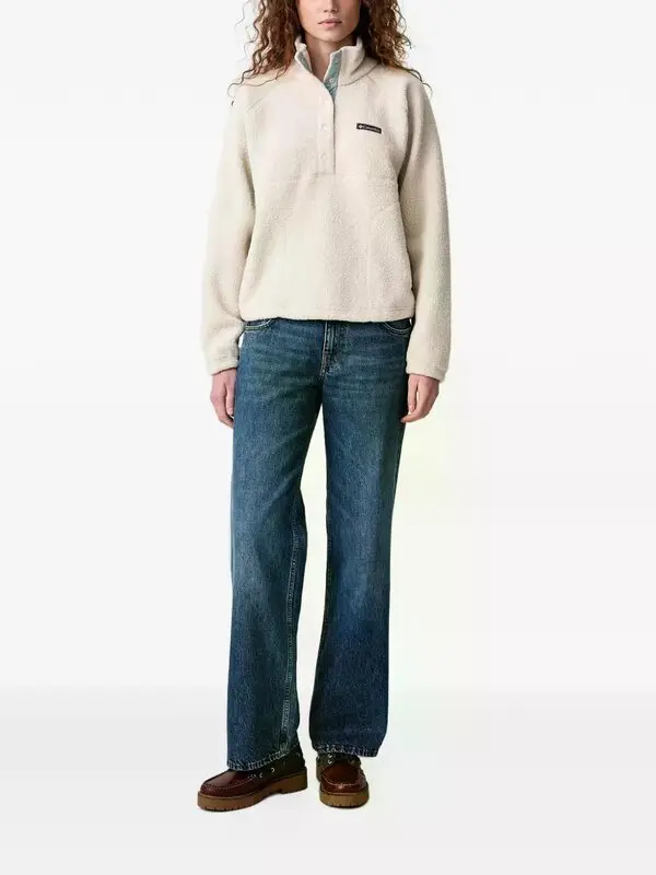 Columbia Jasper Ridge™ Fleece-texture Press-stud Sweater