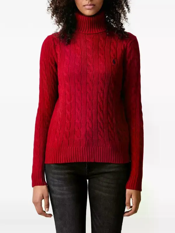 Polo Ralph Lauren Cable-knit Roll-neck Sweater