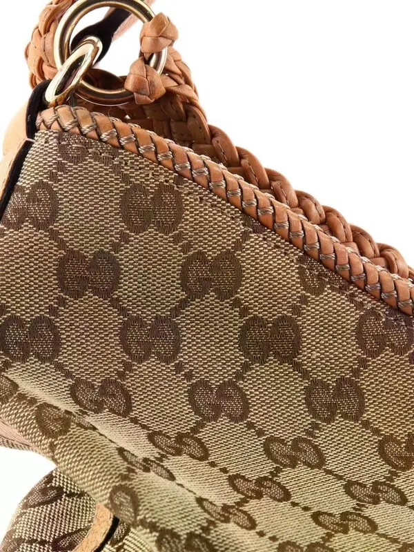 Gucci Marrakech Gg Canvas Medium Hobo Bag