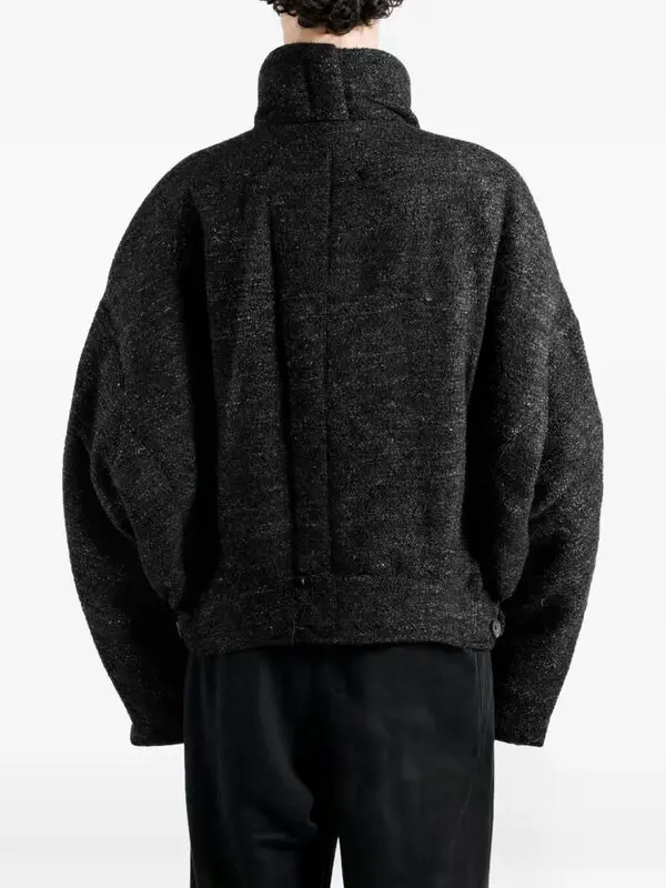 ZIGGY CHEN Asymmetric-front High-neck Jacket