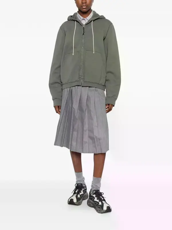 CAMIEL FORTGENS Zip-up Drawstring Hoodie
