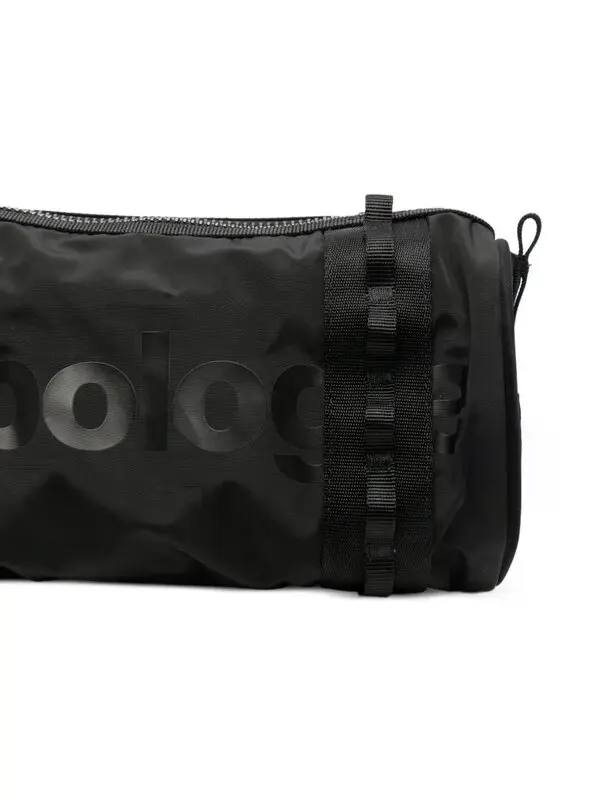 TOPOLOGIE Logo-print Cylindrical Clutch Bag
