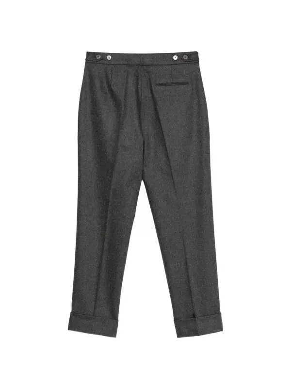 PT TORINO Pressed-crease Turn-up Trousers