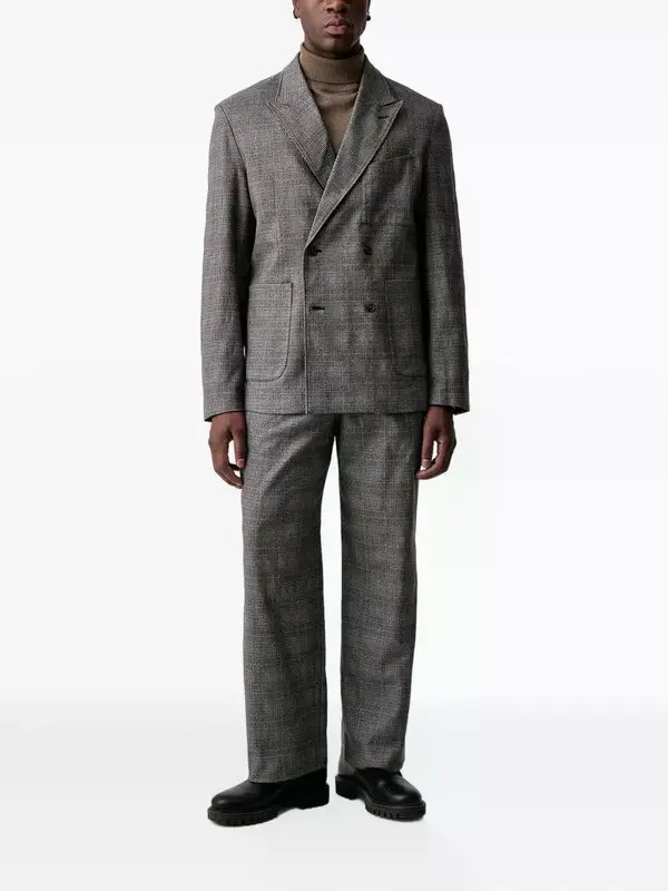 Paul Smith Checked Pleat-detail Trousers