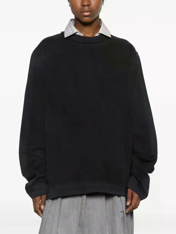CAMIEL FORTGENS Raw-edge Sweatshirt
