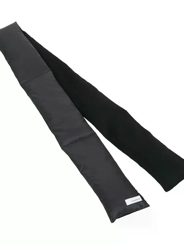 Nanamica Puffer Scarf - Black