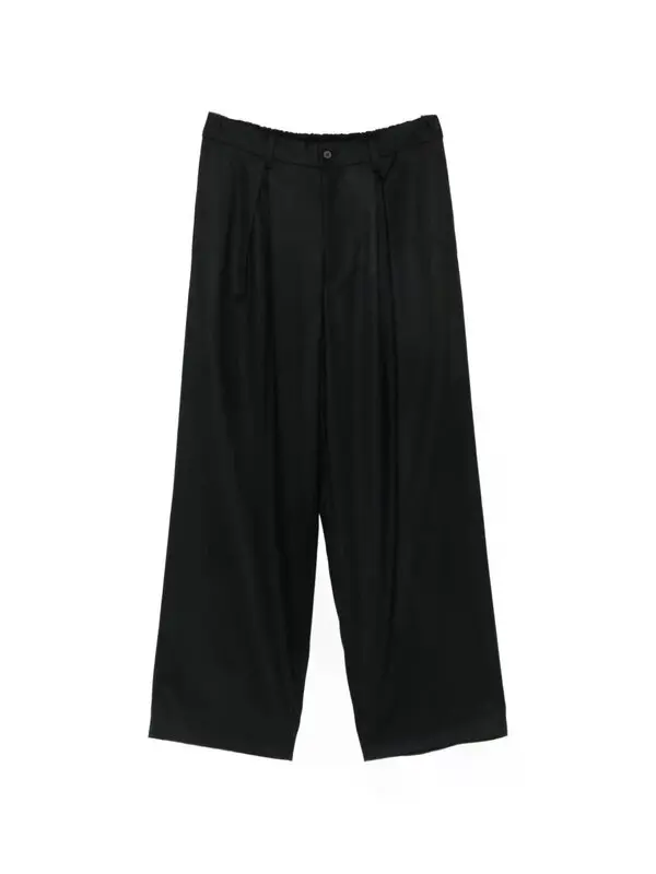 SSSTEIN Pleated Wide-leg Trousers