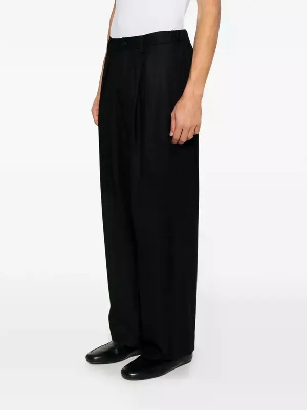 SSSTEIN Pleated Wide-leg Trousers