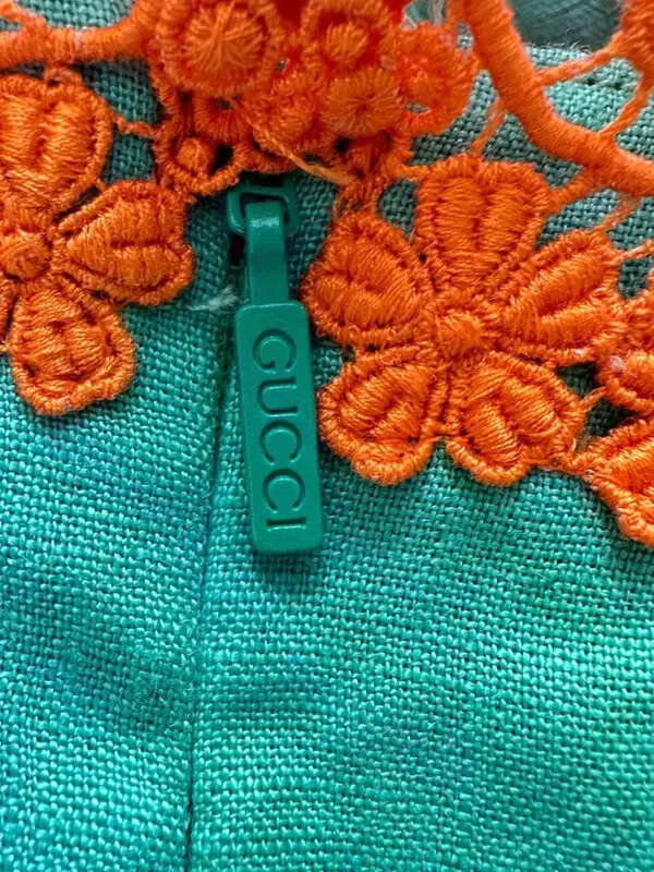 Gucci Lace-trimmed Dress