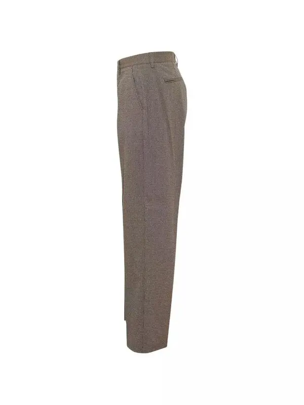 MARSEM Micro-check Tailored Pants
