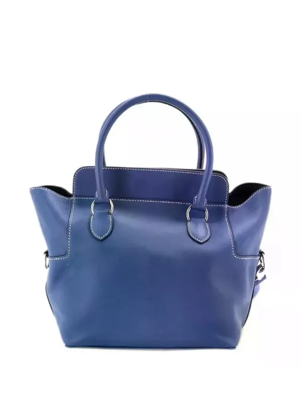Hermès Verso Toolbox Bag Swift 20 Shoulder Bag - Blue