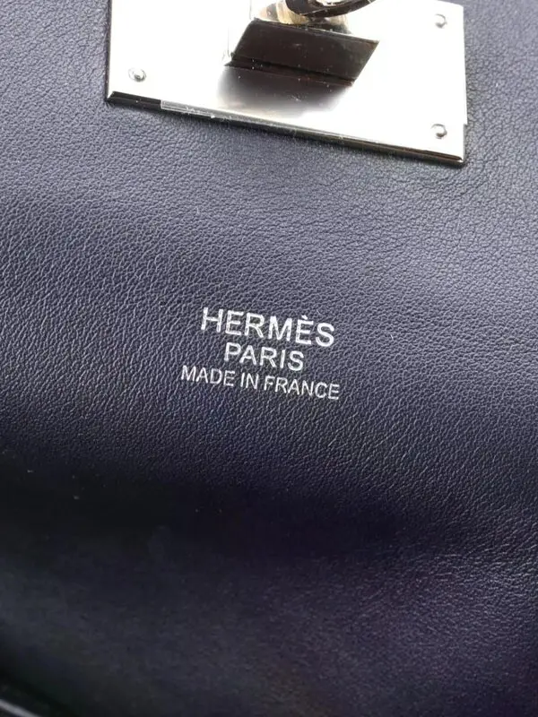 Hermès Verso Toolbox Bag Swift 20 Shoulder Bag - Blue