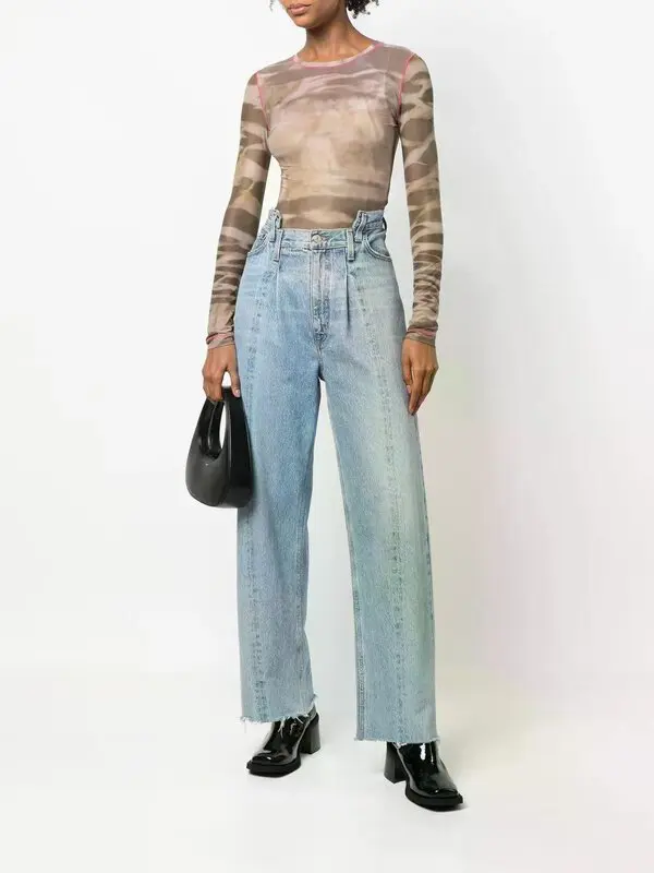 DIESEL® Tie-dye Long-sleeve Top