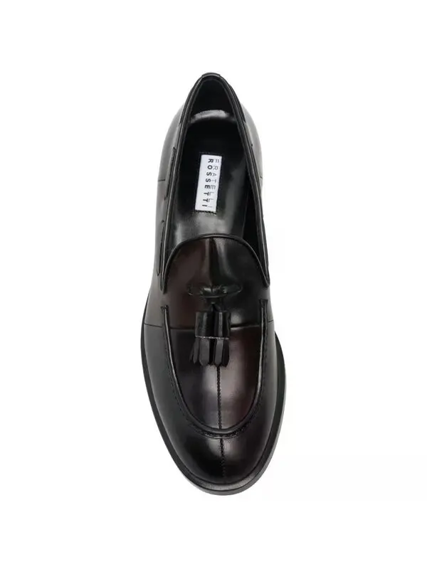 Fratelli Rossetti Tassel-detail Leather Ballet Flats