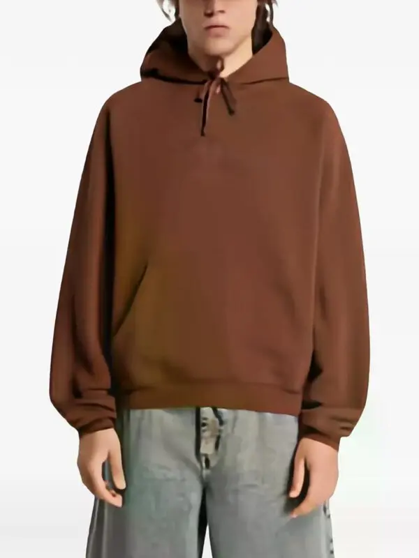 DIME Cursive Logo-embroidered Hoodie