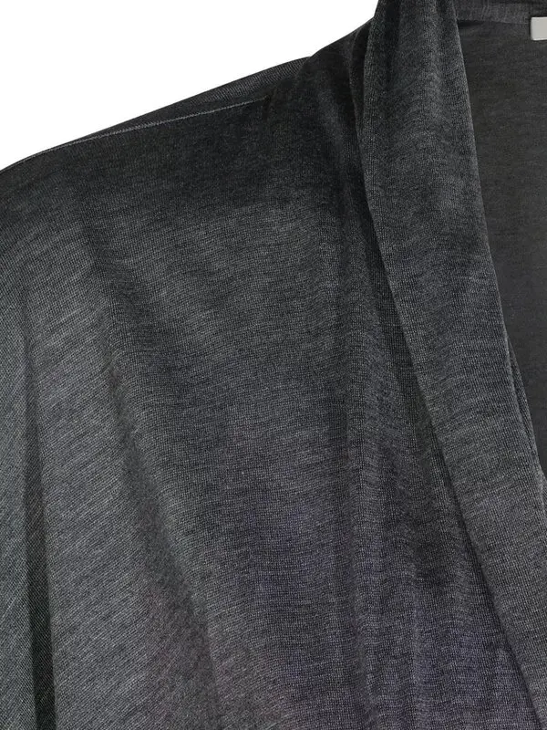 Co Collection Draped Long-sleeve Bodysuit