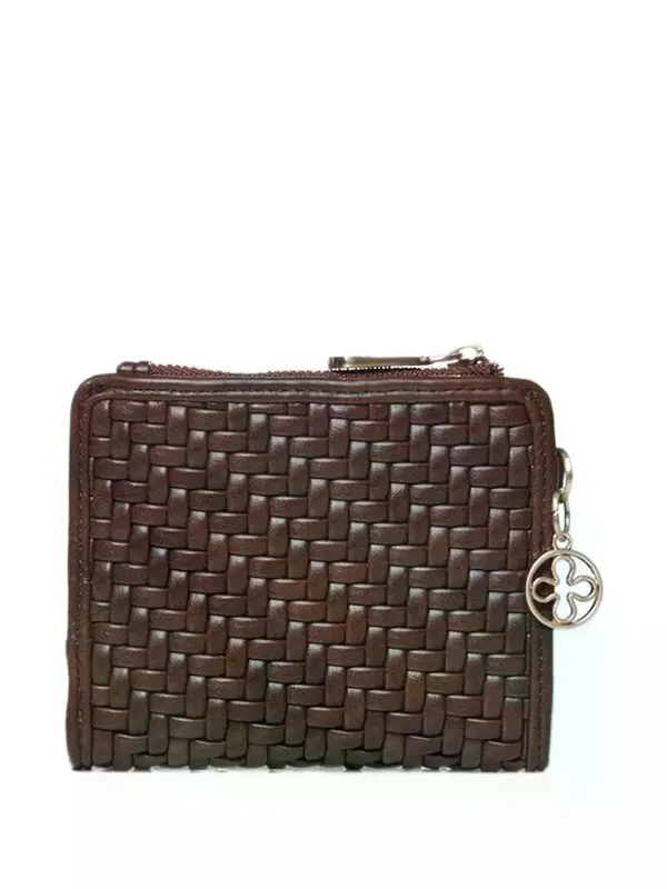 V°73 Zelda Woven Logo-plaque Wallet