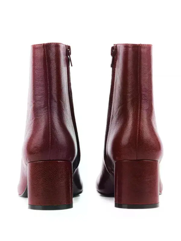 PRETTY LOAFERS Jela Leather Ankle Boots