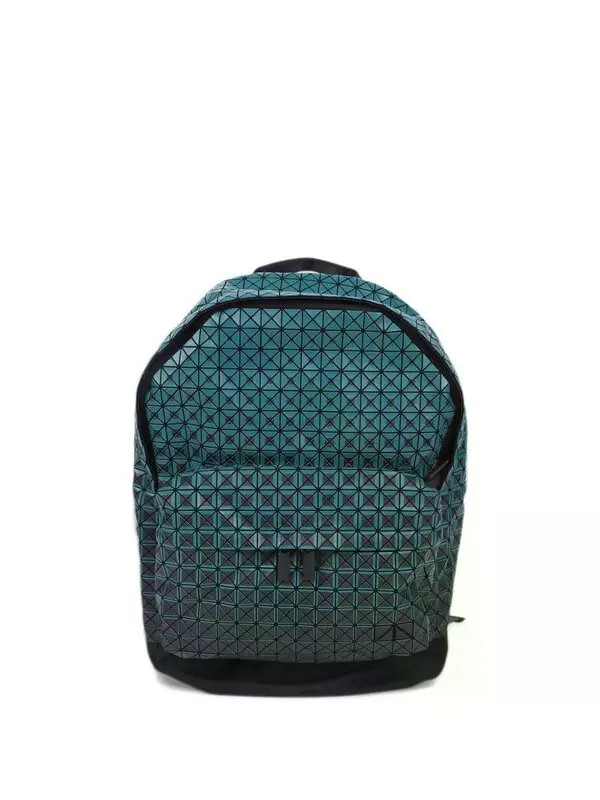 Issey Miyake Daypack Gradual Geometric-panel Backpack - Green