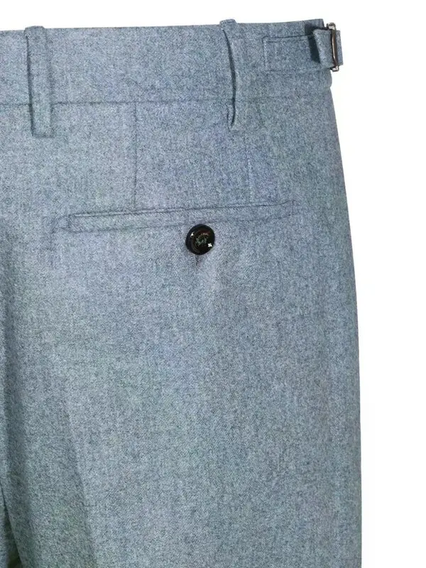 BERWICH Pleated Wool Trousers