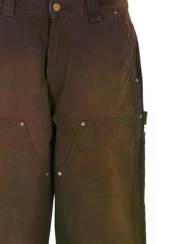 WILLY CHAVARRIA Logo-embroidered Trousers