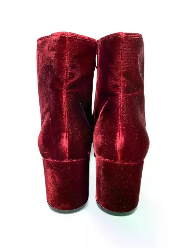 GIANVITO ROSSI Margaux Velvet Ankle Boots