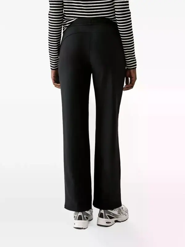 Sketchers Go Luxe Drawstring Ribbed-knit Trousers