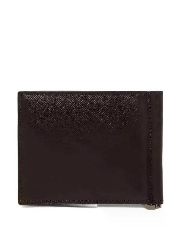 Kiton Logo-plaque Money-clip Wallet - Brown