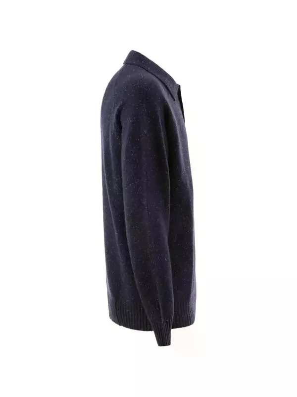 MC2 SAINT BARTH Alfie Wool-blend Donegal Knit Polo