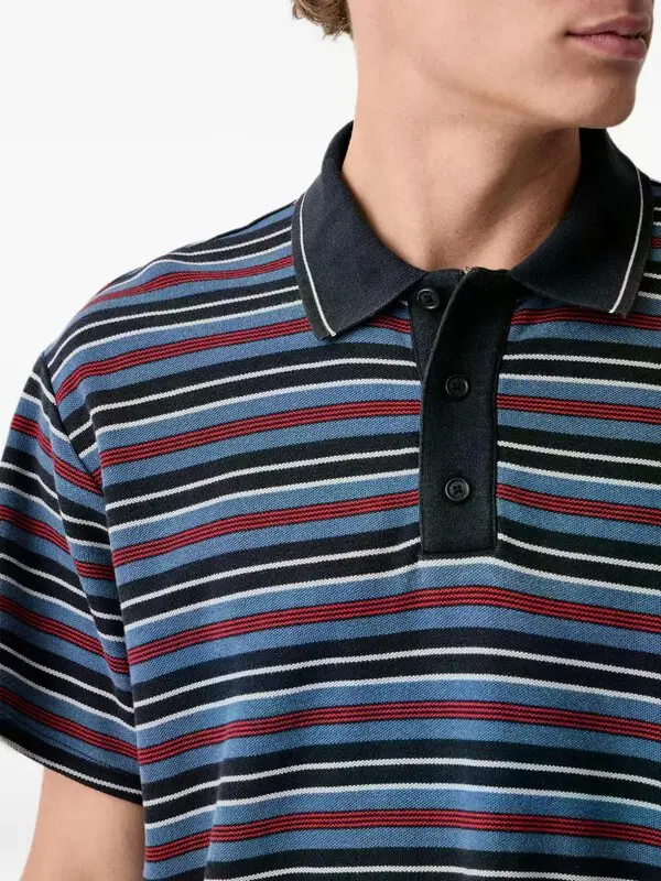 Rag & Bone Striped Polo Shirt