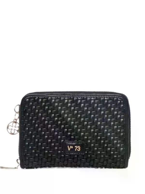 V°73 Woven Zip-around Wallet