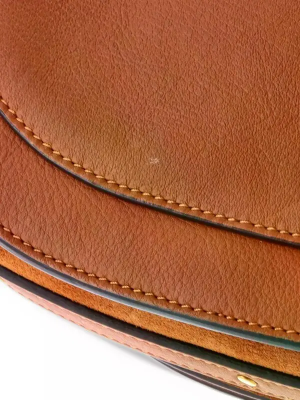 Chloé Nile Leather Medium Crossbody Bag - Brown
